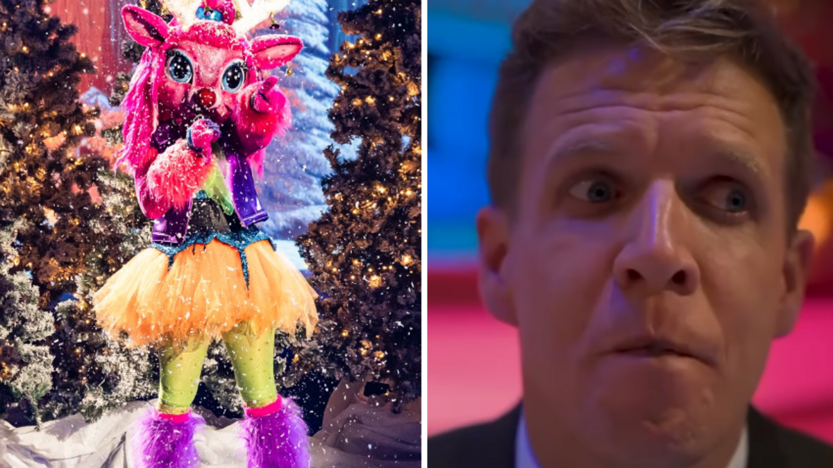 James Cooke komt belofte na na blunder in ‘The masked singer’: “Boontje ...