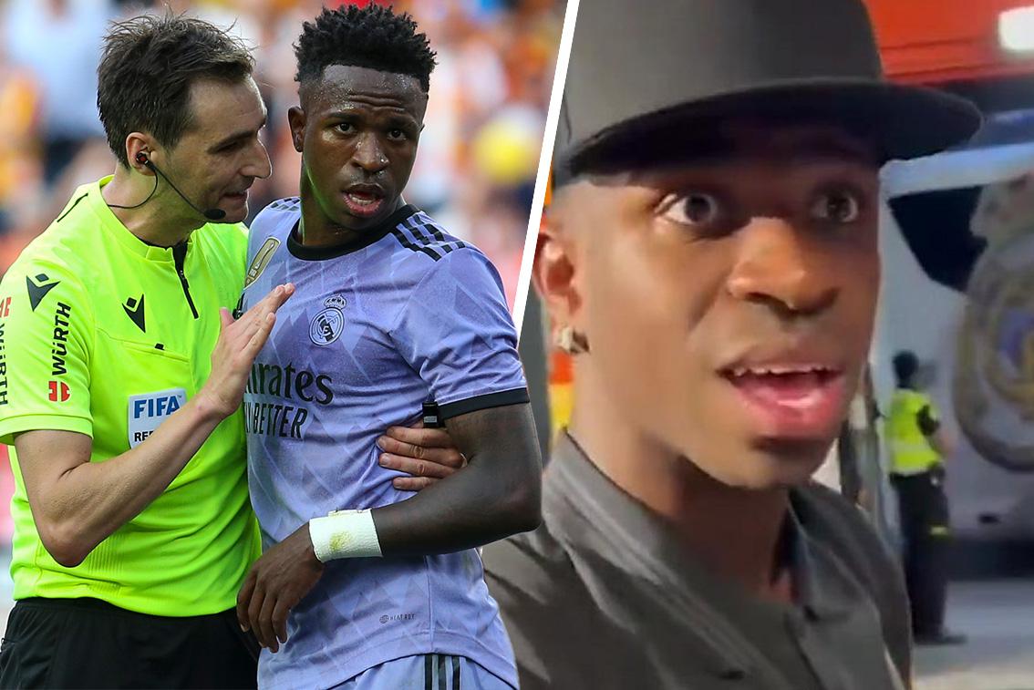 Vinicius krijgt niet van iedereen steun na racisme-incident: baas La Liga is hard voor hem ...