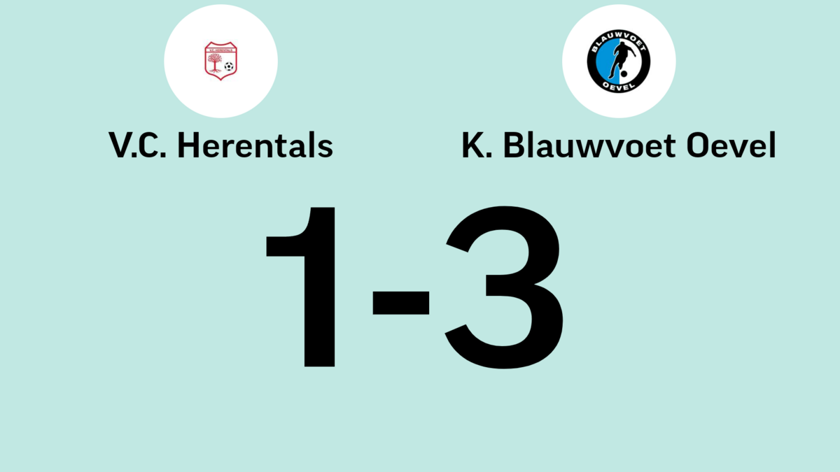 Blauwvoet Oevel verslaat VC Herentals | GVA