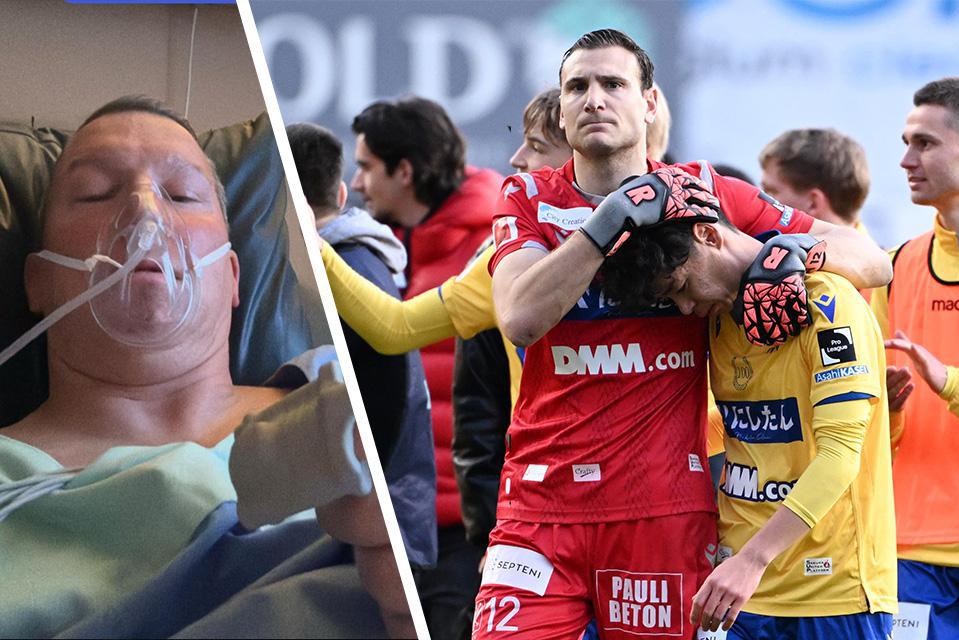 Jo Coppens (STVV) over Dennis Rudel na STVV-KRC Genk | GVA