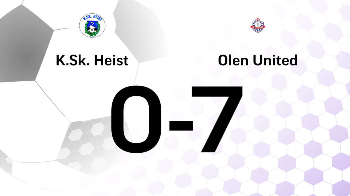 Olen United overklast KSK Heist B | GVA