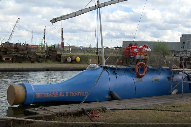 De varende fles van Fons Oerlemans druk bezocht op Monumentendag | GVA