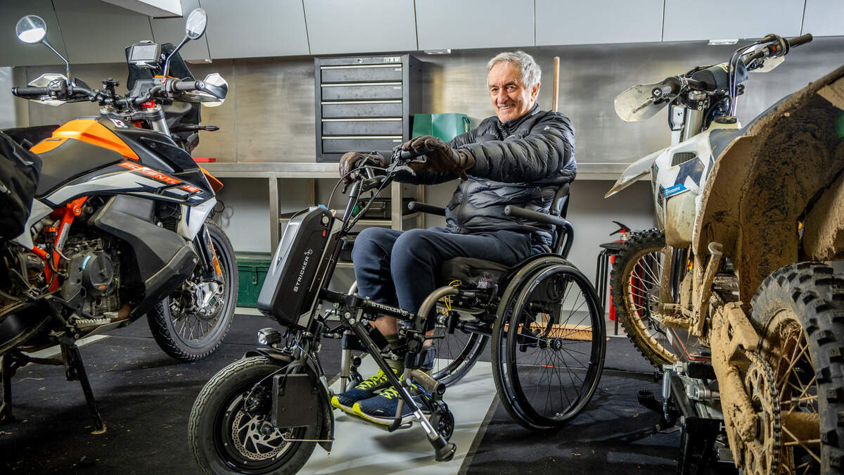 Motorrijder Walter Roelants na horrorcrash in de woestijn: “Ik wil van ...