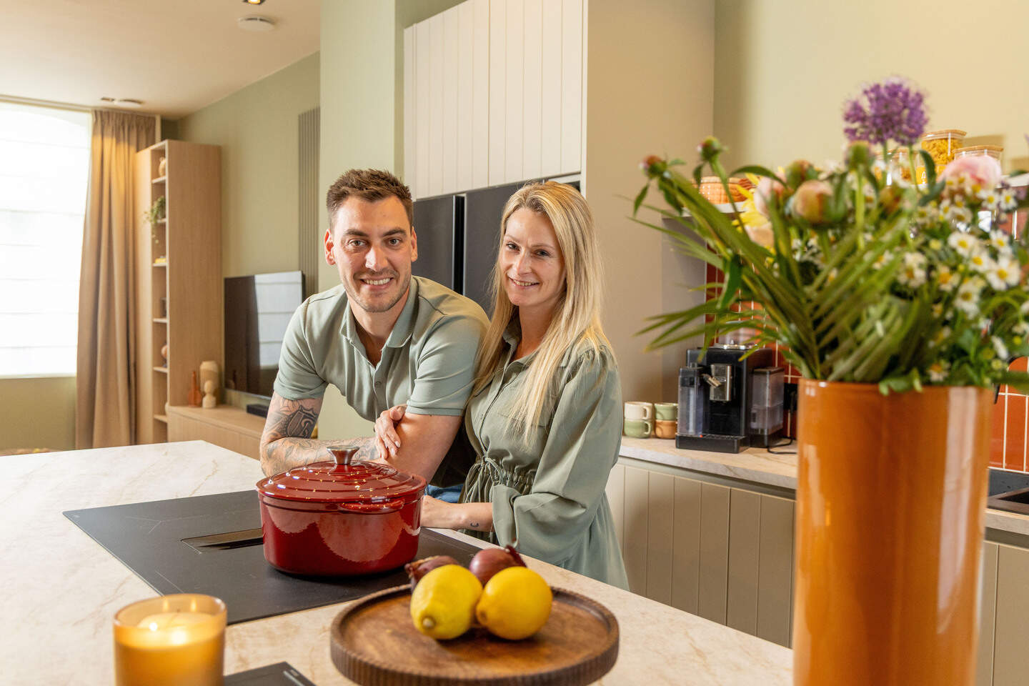 “Voor ons was ‘Huis gemaakt’ qualitytime als koppel”: Dieter en Romy ...