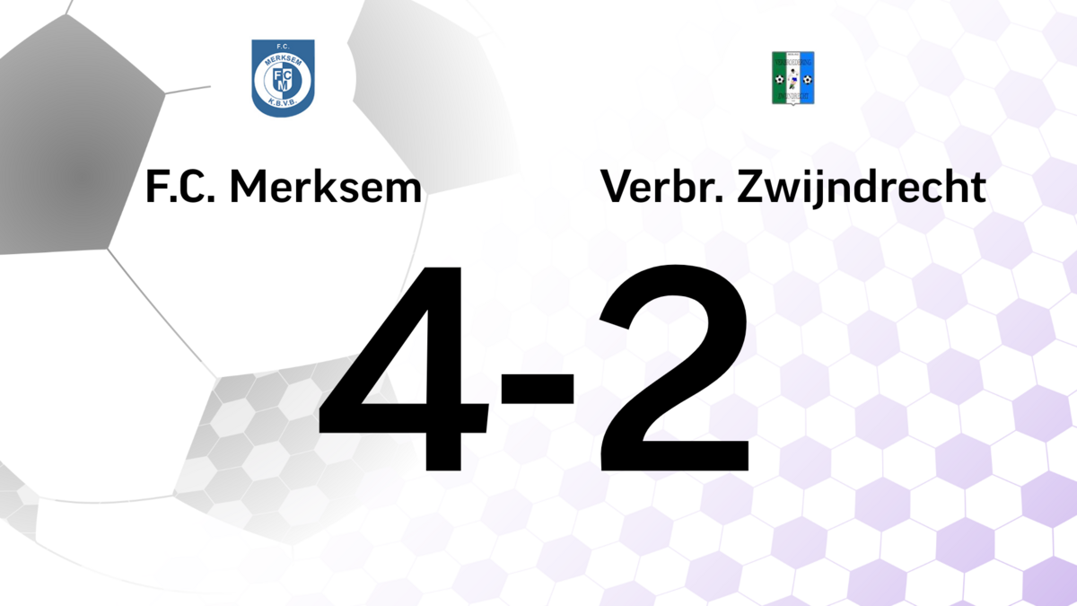 FC Merksem B in goede vorm na weer een overwinning | GVA