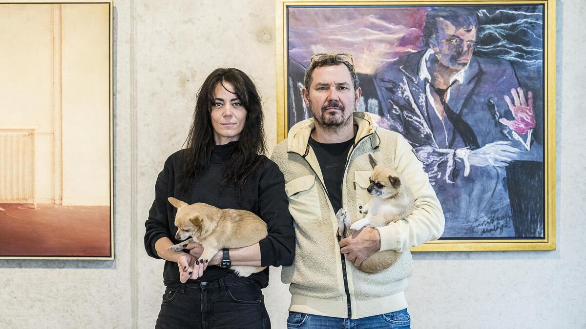 Axel Daeseleire en partner Maxine maken kunst toegankelijk in ‘rock-’n ...