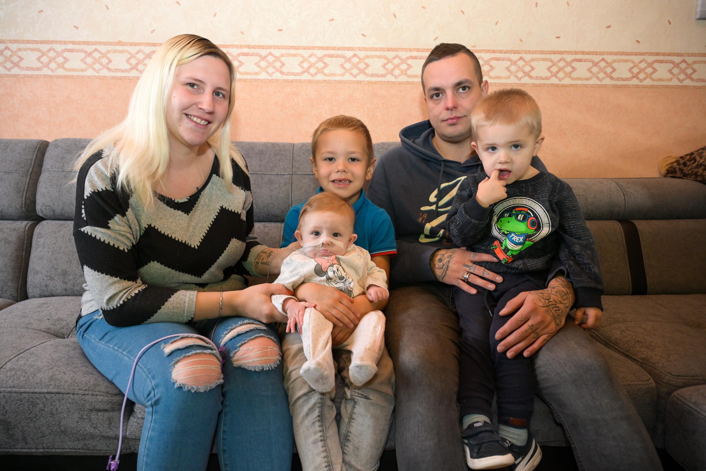 Inzamelactie gestart voor kleine Roxanya: “Nooit iets gemerkt op echo’s ...
