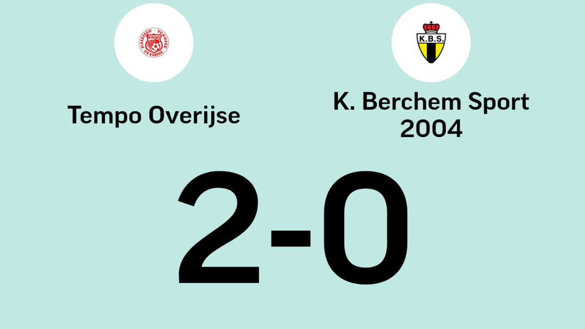 Tempo Overijse maakt einde aan slechte reeks door zege op Berchem Sport ...