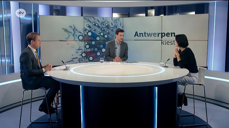 Antwerpen kiest: Kathleen Van Brempt (Vooruit) en Sam Van Rooy (Vlaams ...