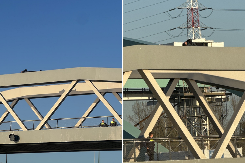 Persoon bewusteloos aangetroffen op fietsbrug in Merksem | GVA