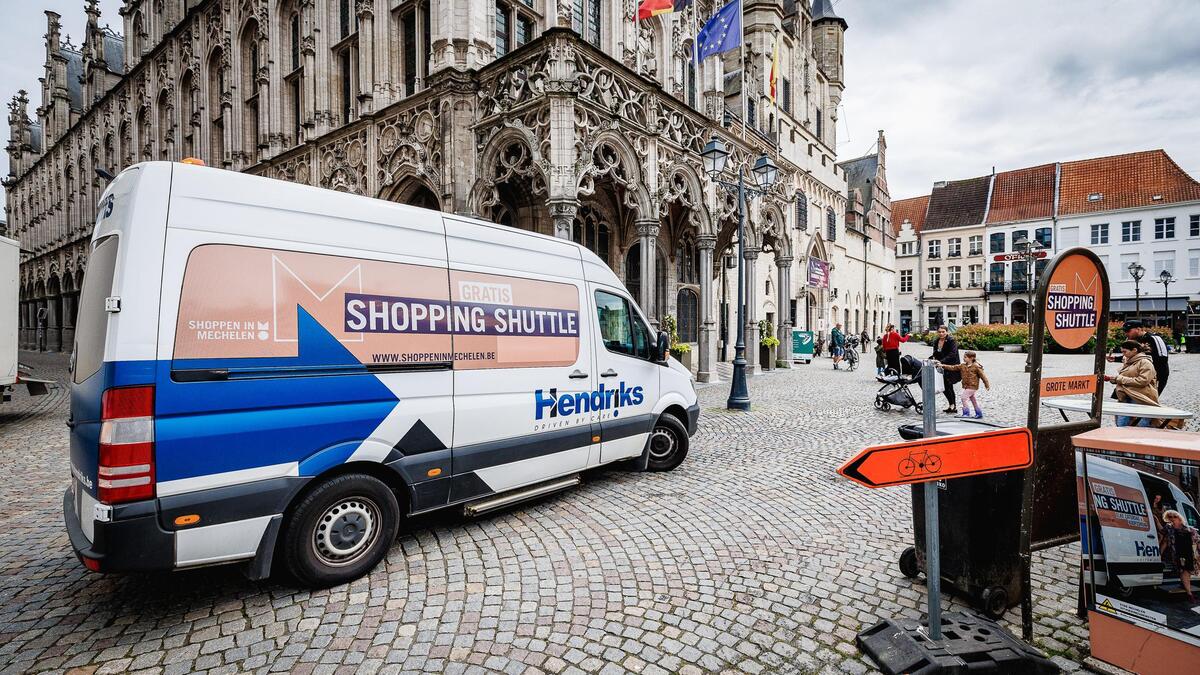 Halte shopping shuttle verhuist van parking Nekkerhal opnieuw naar De ...
