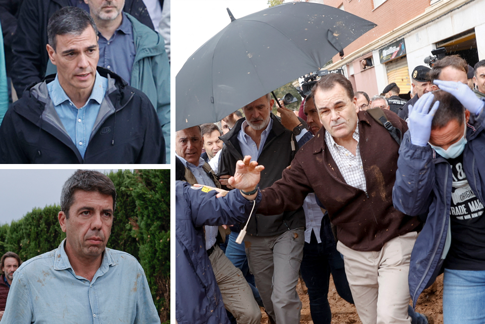 Na zware overstromingen in Spanje draait politiek zwartepieten op volle ...