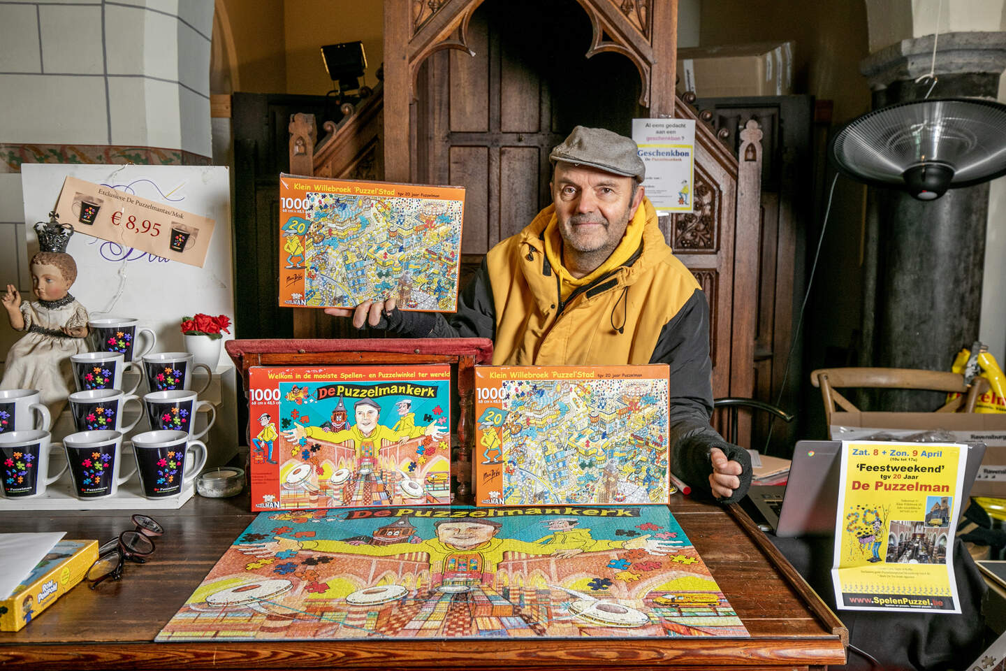 Puzzelman-kerk open tijdens feestweekend: “Speedpuzzling is enorme rage ...