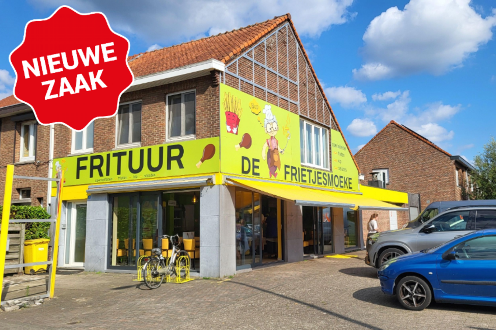 Amber en Khalil openen De Frietjesmoeke: “Onze eerste date was in een ...