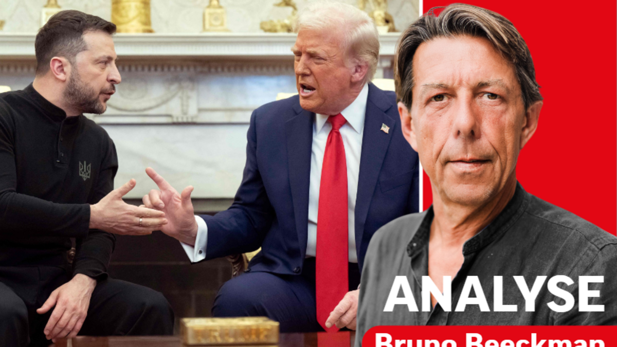 Bruno Beeckman reageert op clash tussen Trump en Zelensky: “Het Witte ...