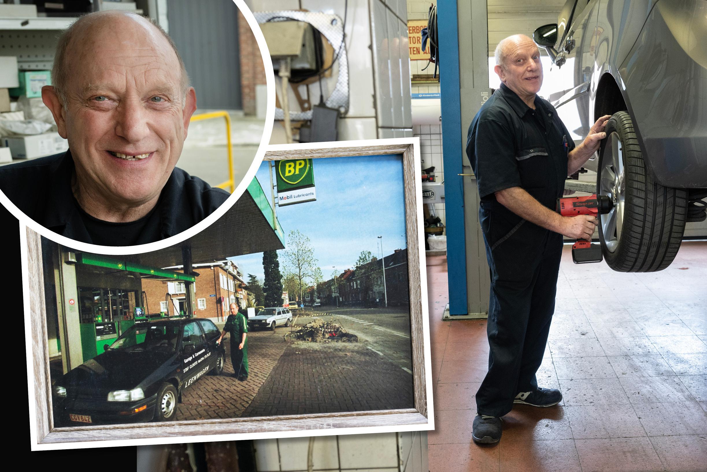 Jos Wittevrongel (72) staat al 50 jaar in zijn garage: “Aan stoppen ...