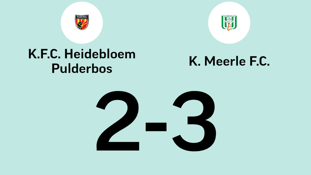 Meerle wint ook van Pulderbos | GVA