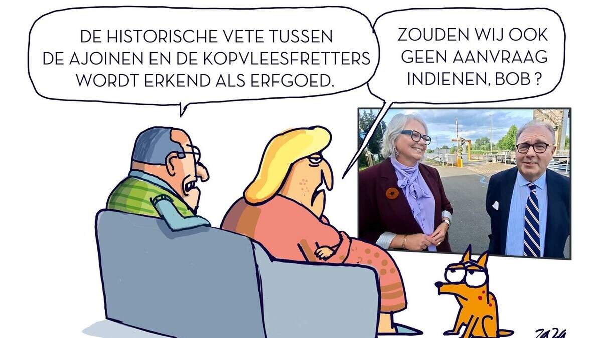 Onze cartoon van de dag, gemaakt door Zaza | GVA