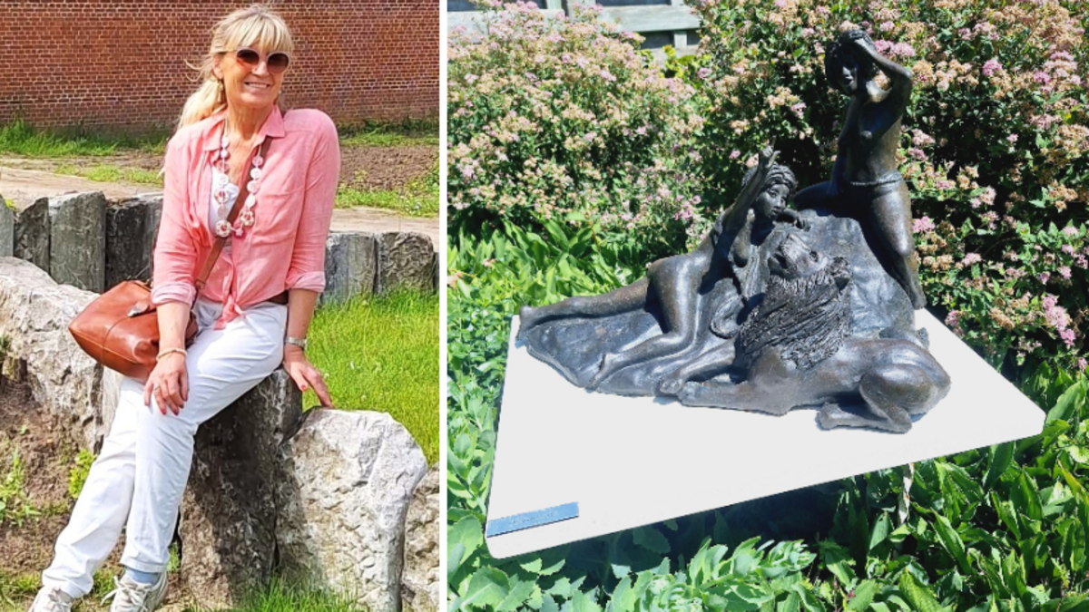 Tuin vol kunst: Ingrid Dewyn stelt eigen sculpturen tentoon voor Kom op ...
