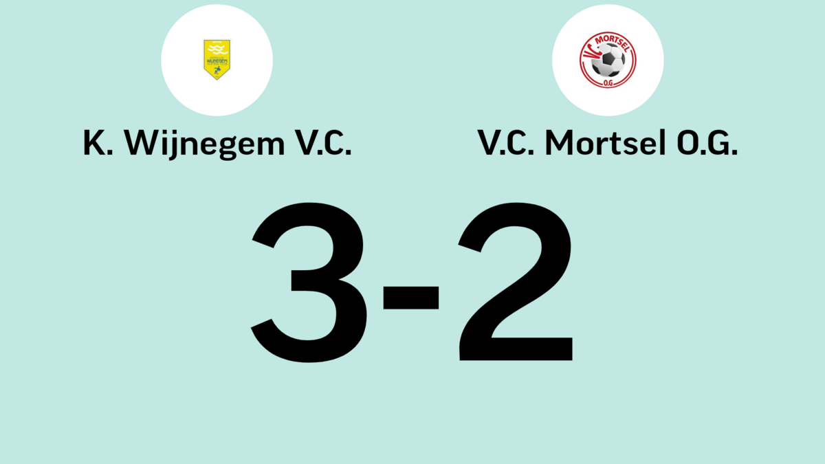 Wijnegem B wint van Mortsel OG B | GVA