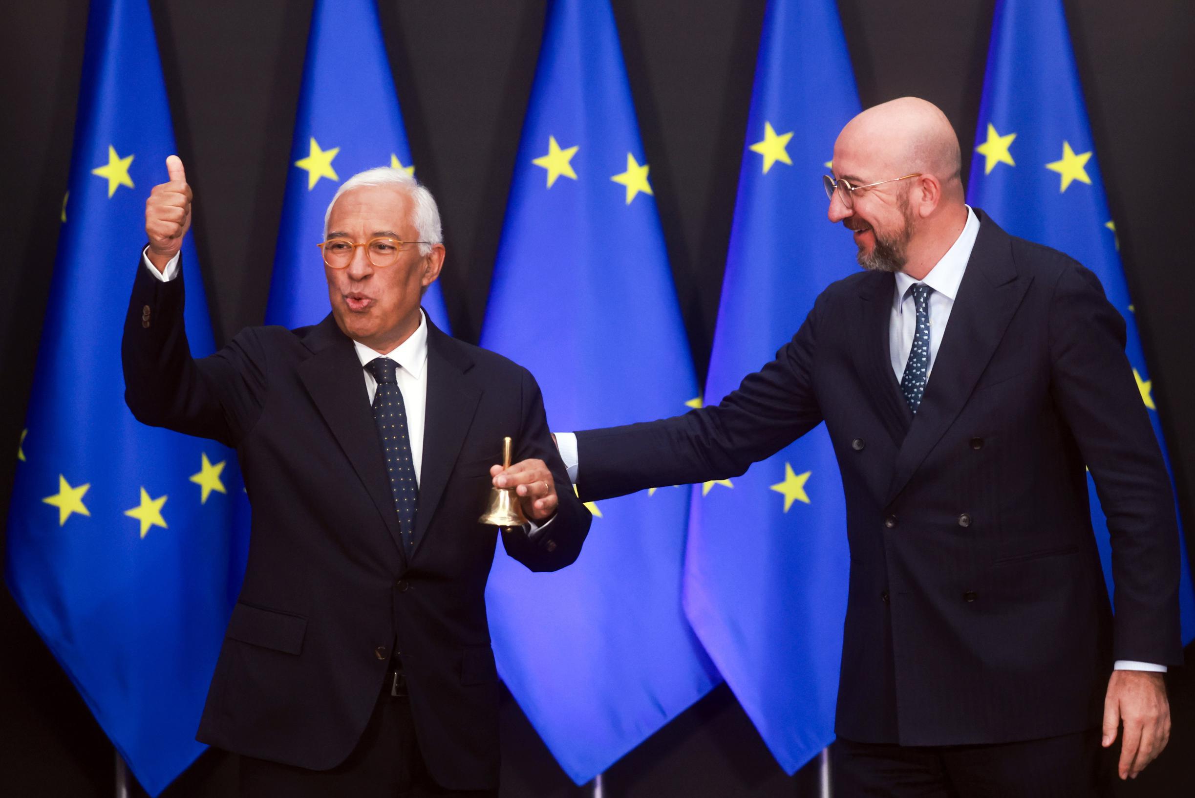 Charles Michel geeft het belletje door als voorzitter van de Europese ...