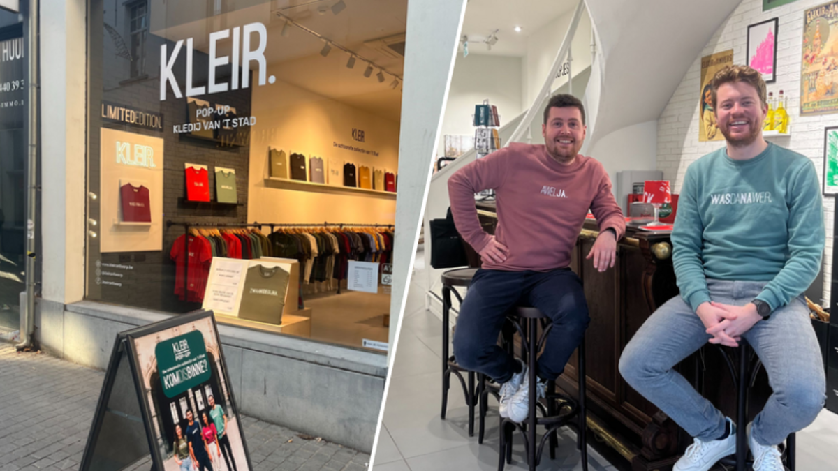 Antwerps kledingmerk KLEIR. opent pop-upwinkel in De Wilde Zee | GVA