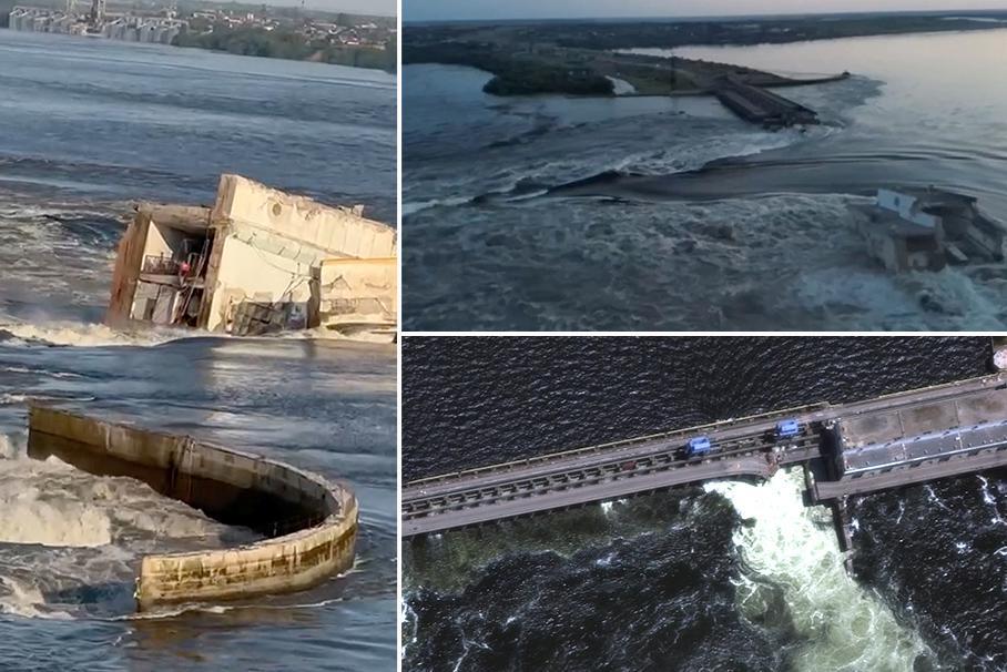 Expert over de vernietigde dam in Oekraïne: “De timing is zeer markant ...