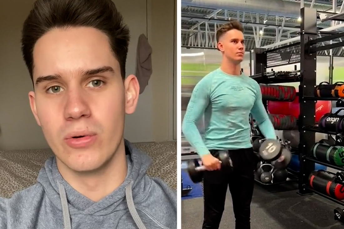 Toby (21) is al vijf jaar blind, maar werd uit fitnesszaak gezet omdat ...