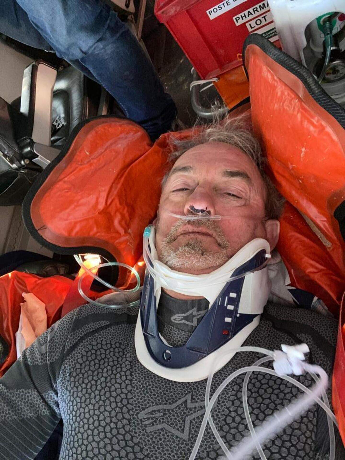 Motorrijder Walter Roelants na horrorcrash in de woestijn: “Ik wil van ...