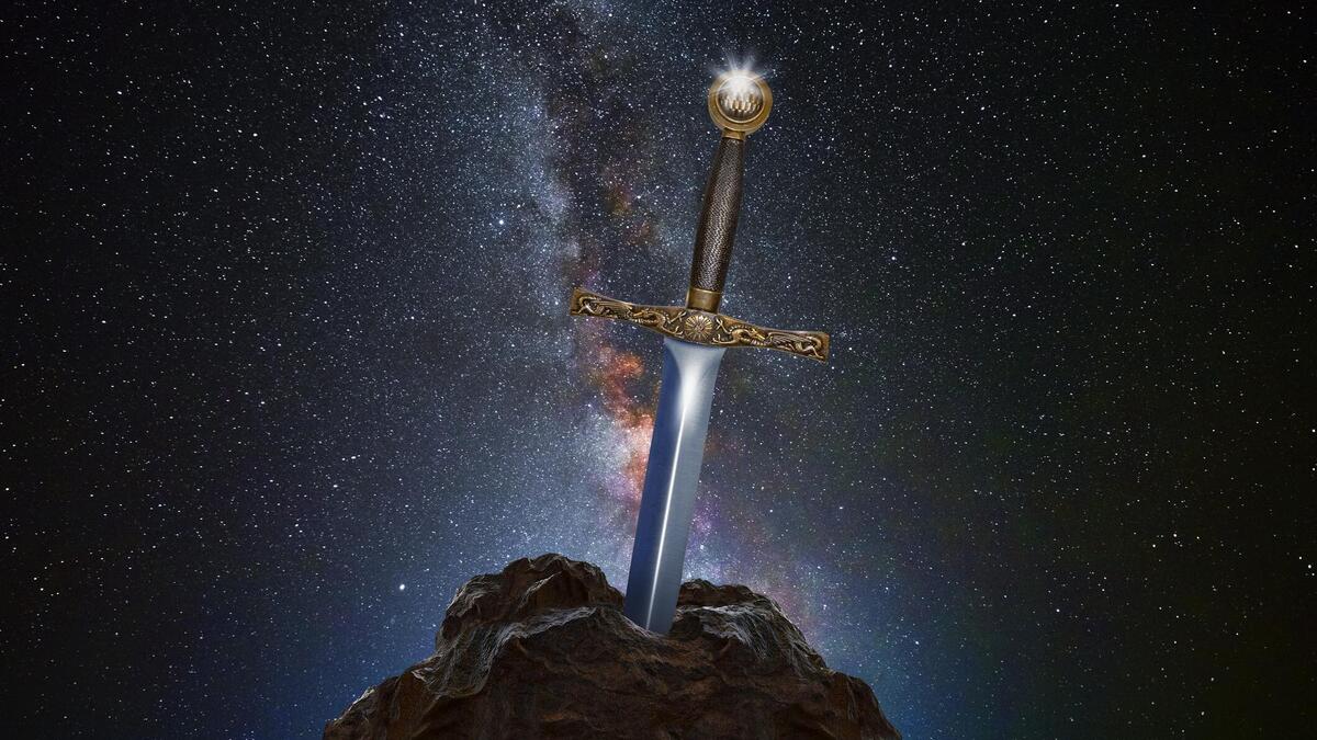 Britse duikers op zoek naar Excalibur: “Als het legendarische zwaard ...