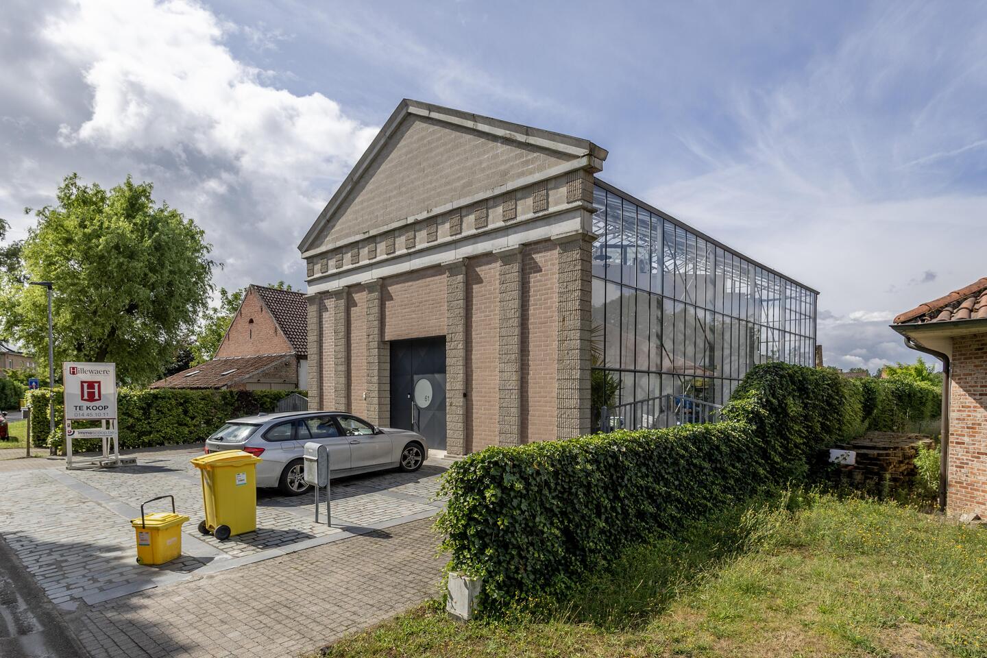 Voor liefhebbers van uitzonderlijk vastgoed: unieke serrewoning in ...