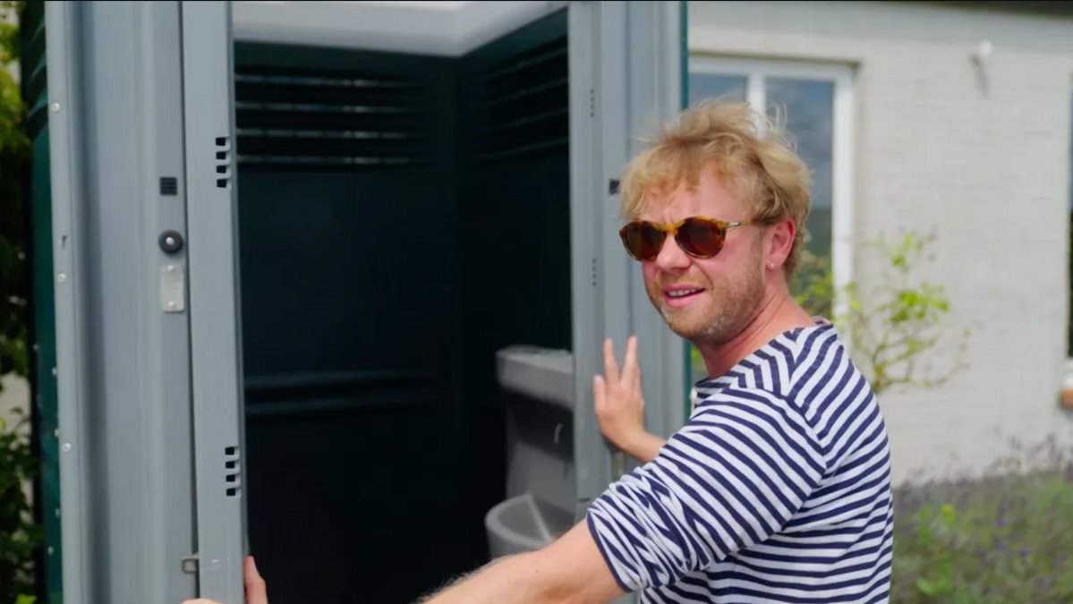 Rik Verheye ontvangt ‘Nonkels’-collega’s in onafgewerkt huis in ‘Komen ...