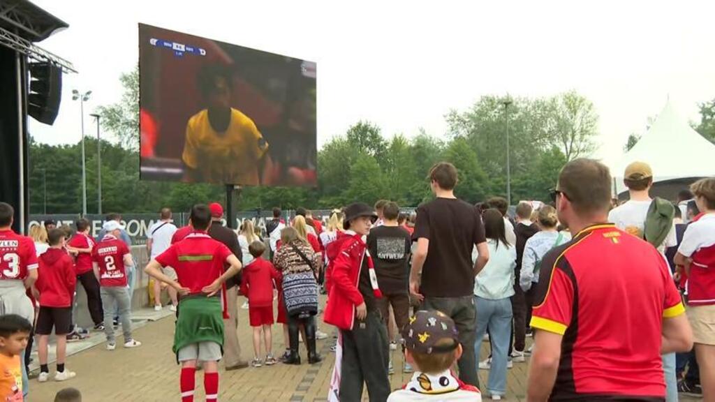 WK-matchen Rode Duivels op groot scherm te volgen in Bosuilstadion | GVA