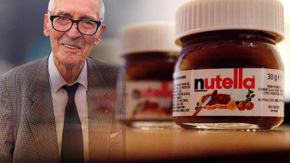 Francesco Rivella, uitvinder van Nutella, overleden op 97-jarige ...