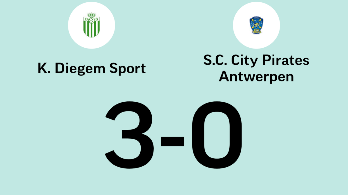 Diegem Sport wint thuis van City Pirates | GVA