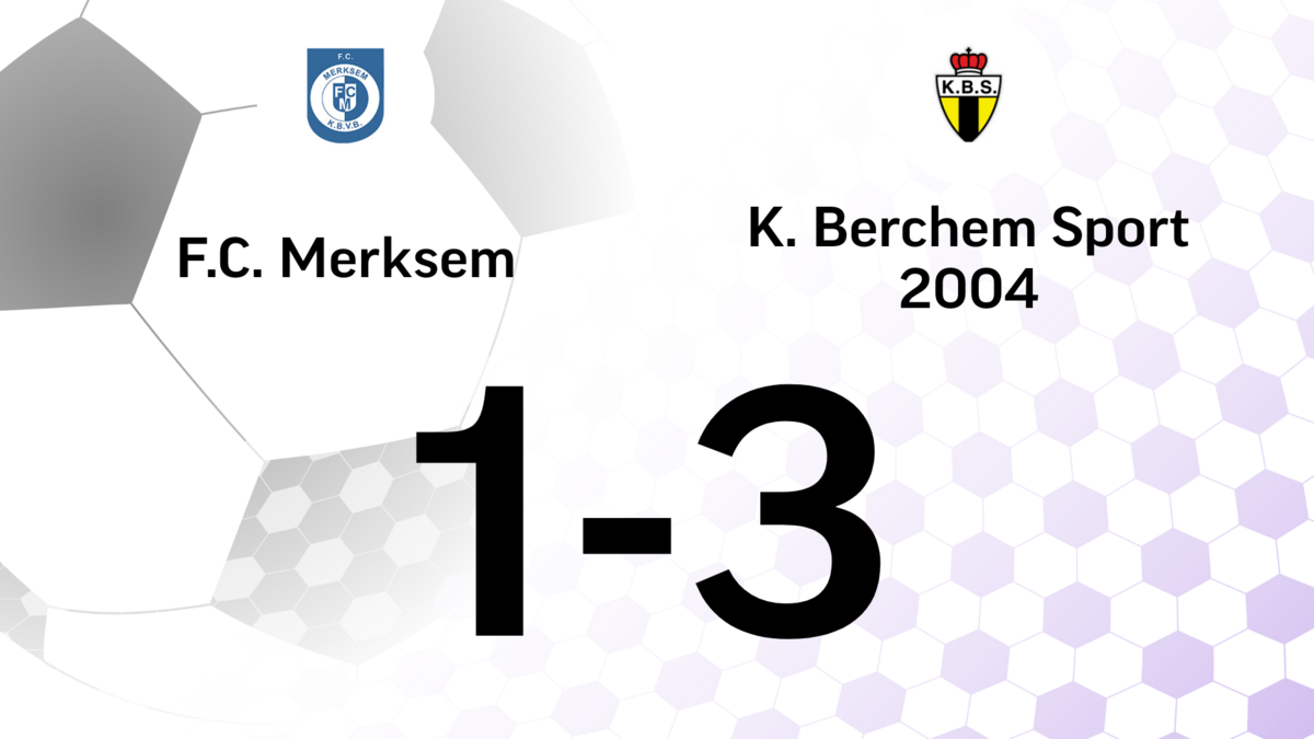 Berchem Sport B verslaat FC Merksem | GVA