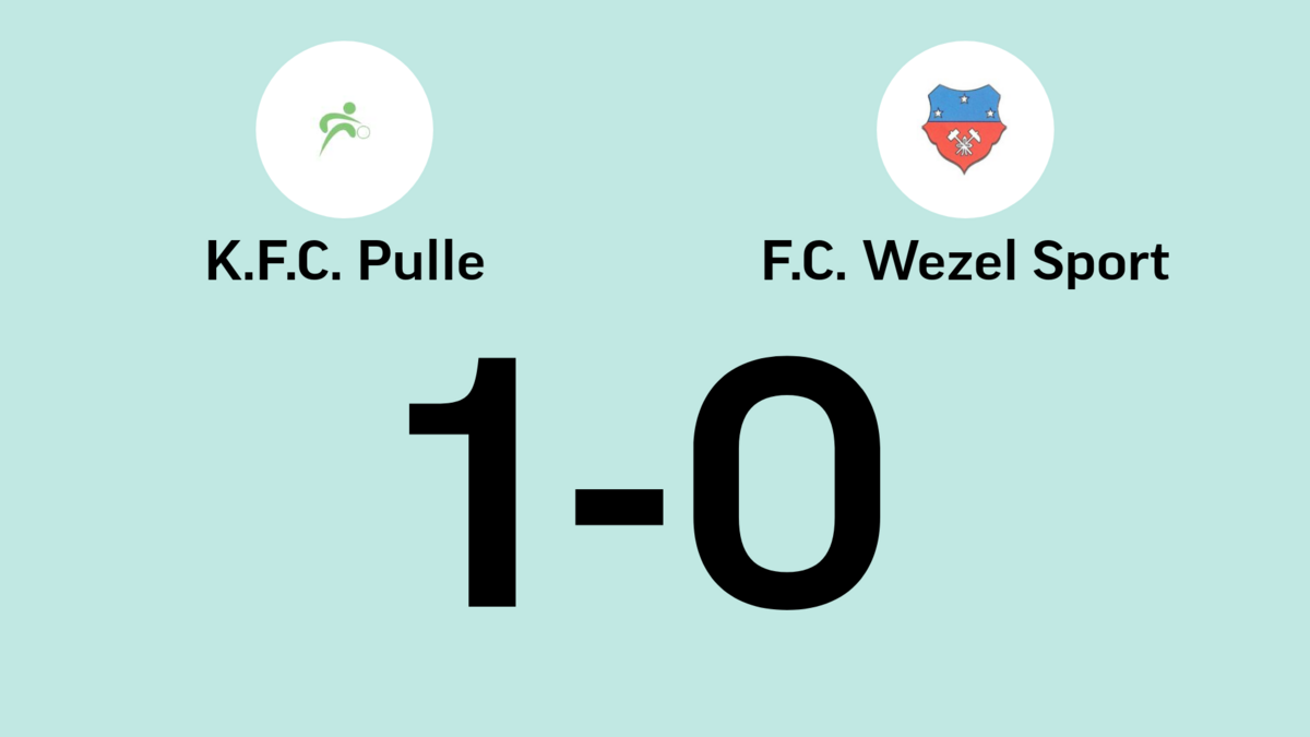 Versonnen bezorgt Pulle zege op Wezel Sport B | GVA