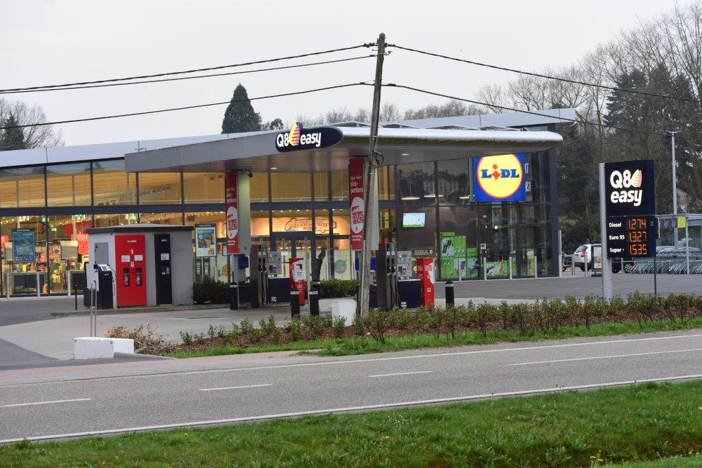 Skimming aan onbemand Q8-tankstation aan nieuwe Lidl | GVA