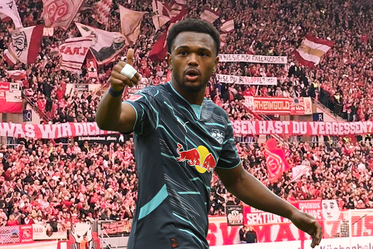 Loïs Openda en Arthur Vermeeren winnen met RB Leipzig op het veld van ...