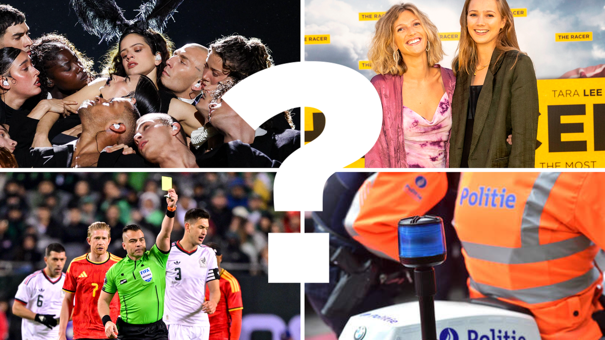 QUIZ. Wie riep Rosalía op het podium tijdens haar optreden? Doe de ...