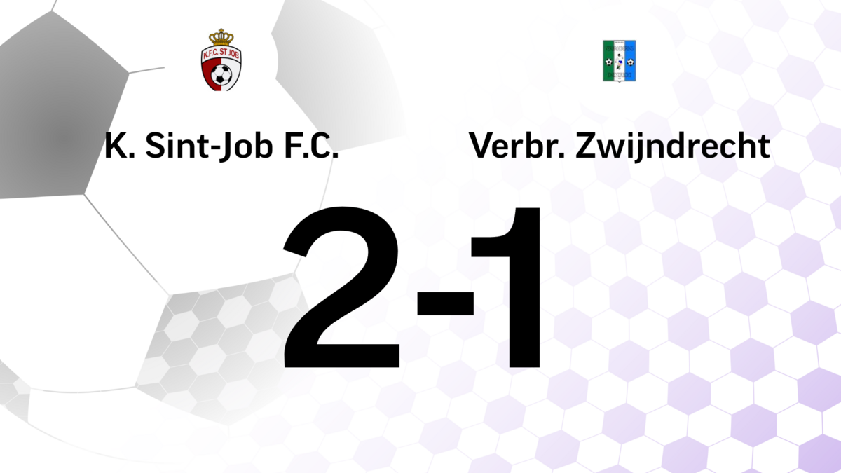 Robin Baert en Simon Vermeiren bezorgen Sint-Job zege tegen V ...