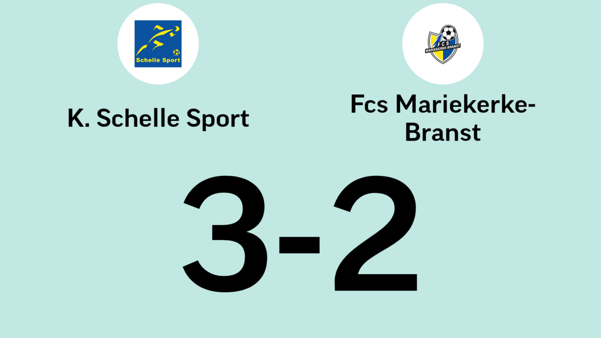 Schelle Sport B wint van Mariekerke-Branst B | GVA