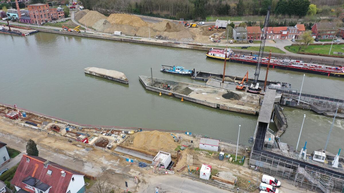Werken aan sluizencomplex Albertkanaal zorgen ook voor geluidshinder op ...