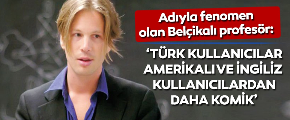 Antwerpse professor plots beroemd in Turkije: “Tja, in het Turks ...