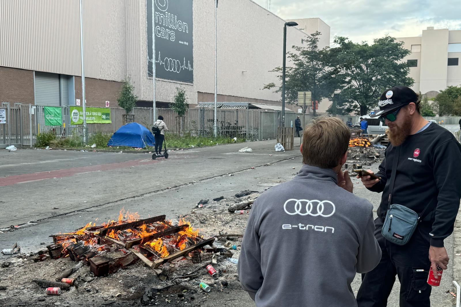 LIVE. Volg hier alles over de sociale onrust bij de Audi-fabriek in ...