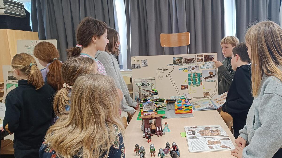 Zesdejaars van Sint-Bernardus ﻿basisschool werken maand lang aan ‘mini ...