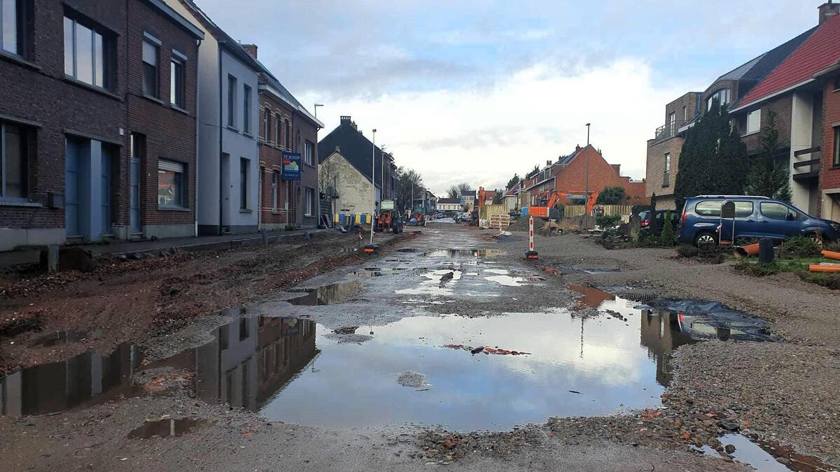 Wommelgemsteenweg lang niet klaar om als omleidingsroute te dienen ...
