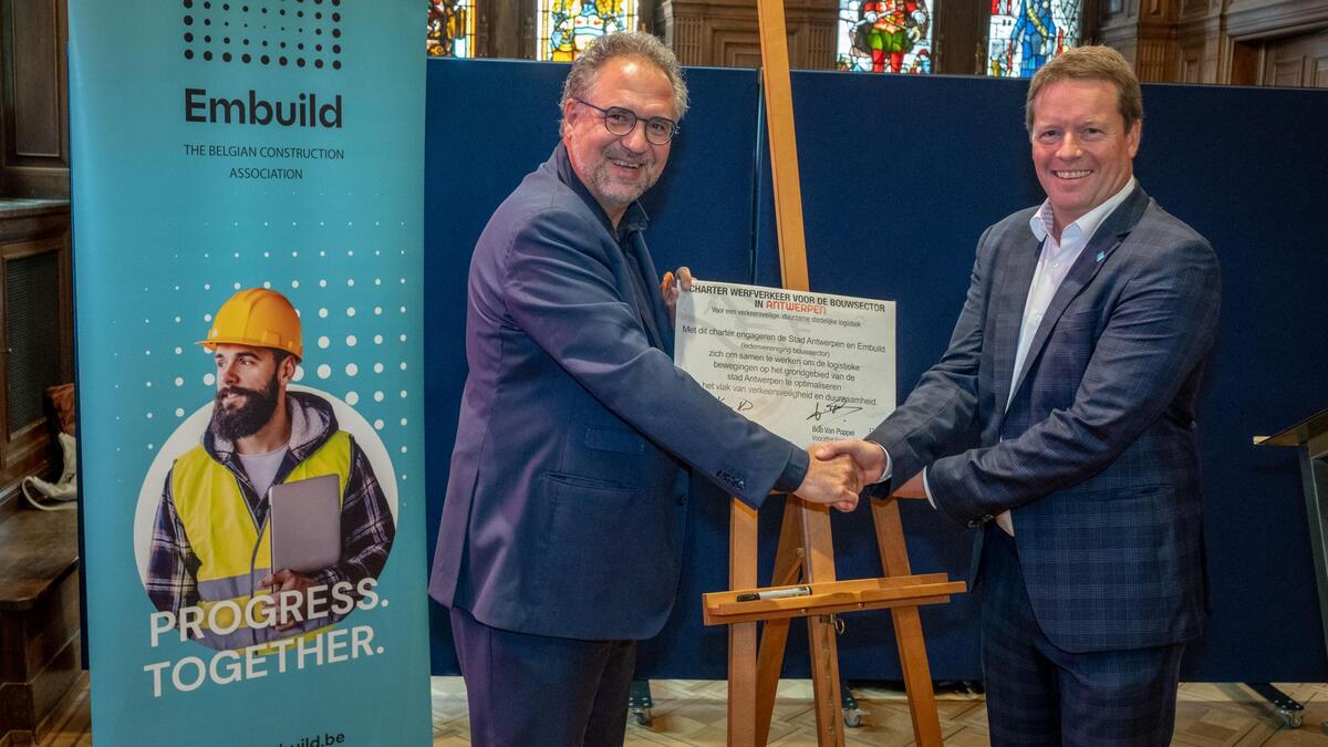 Bouwsector en stad werken samen om werfverkeer veiliger te maken | GVA
