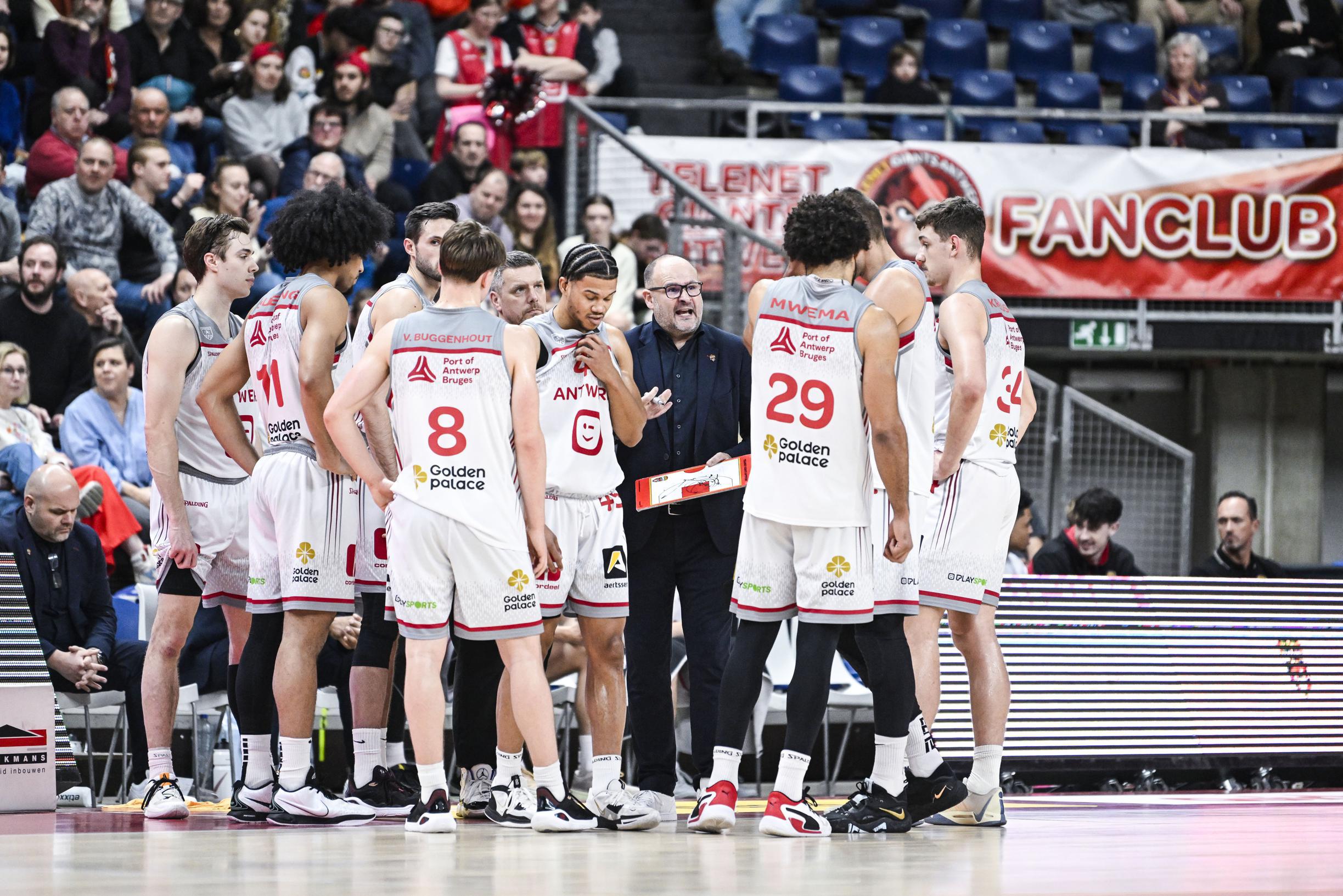 Telenet Giants Antwerp sluit Belgische reguliere fase tegen Kortrijk Spurs af: “Met een goed ...