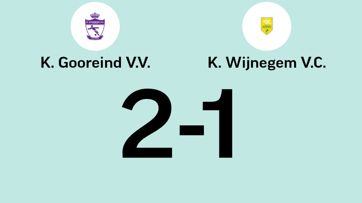 Gooreind wint na knappe comeback | GVA